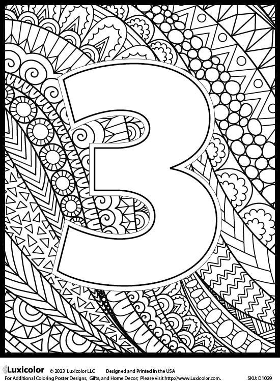 Zendoodle Zentangle-inspired Printable Mandala Coloring - Etsy