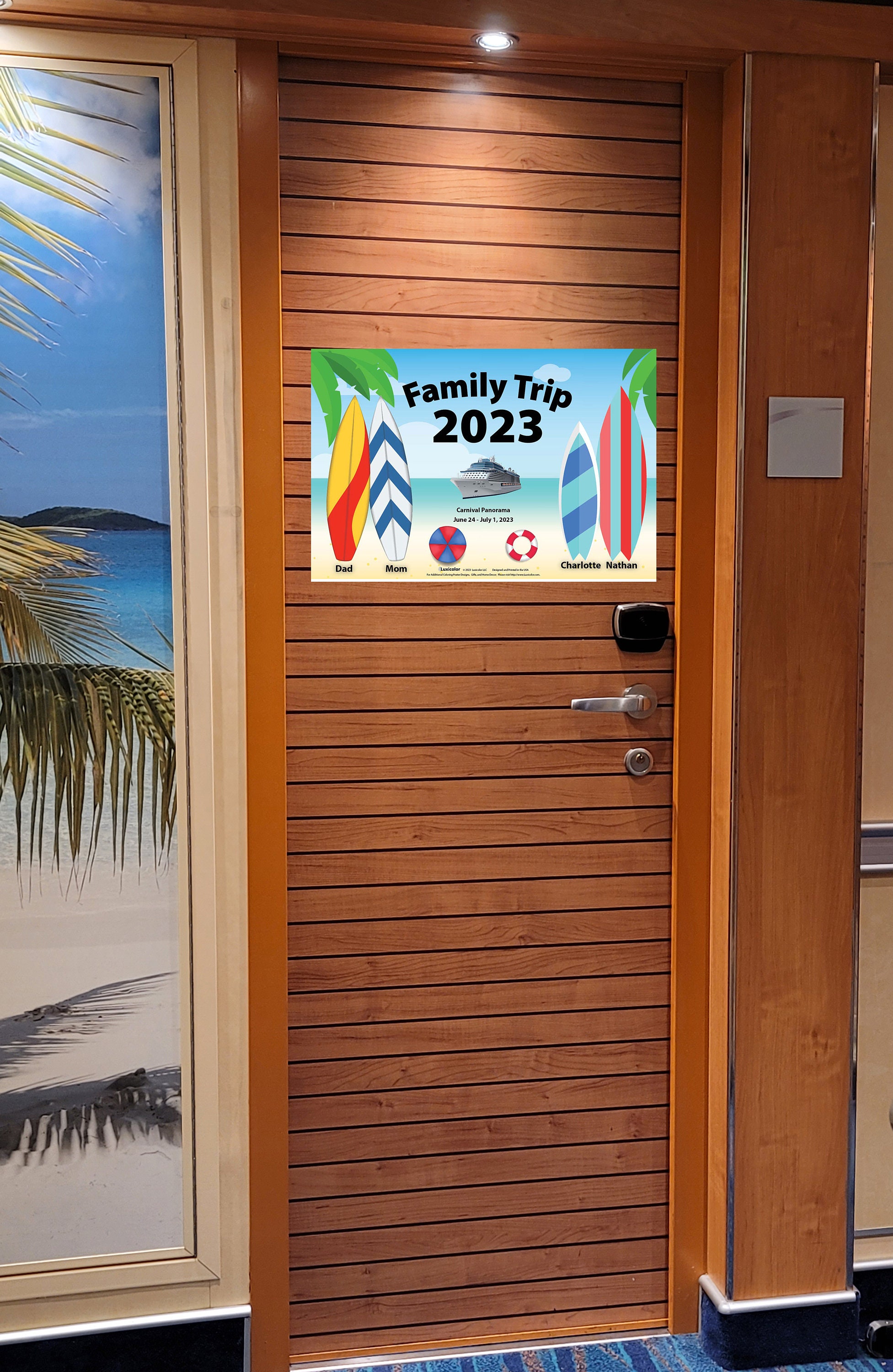 Custom Cruise Door Decorations | Cruise Cabin Door Sign | Cruise Door ...