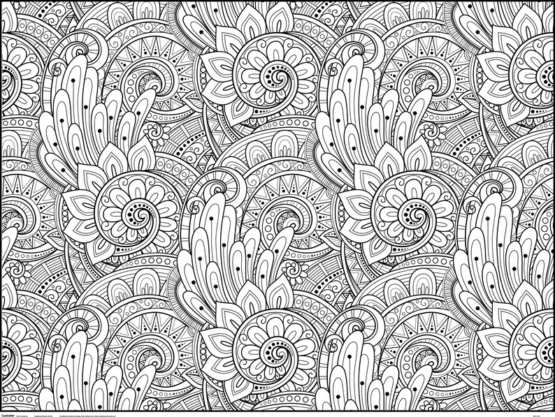 Custom Printed Coloring Posters Set of 3 on 24lb Coated Paper - Etsy