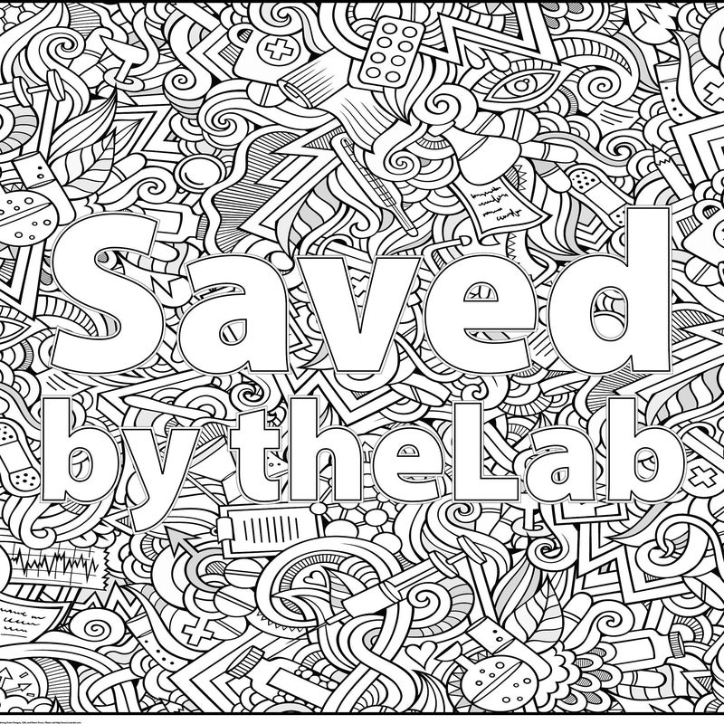 Lab Week Coloring Pages - Etsy