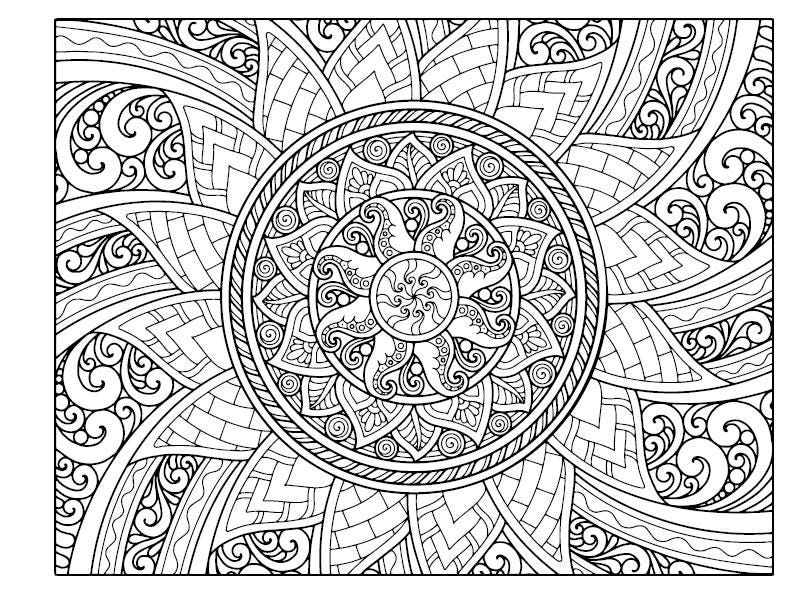 Mindful Mandalas: Coloring Book With Creative Pattern Designs for ...