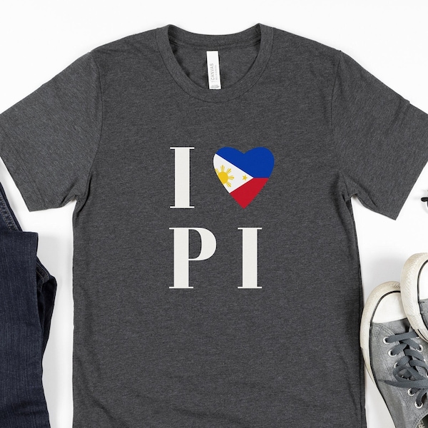 I Love Filipino Shirt - Etsy
