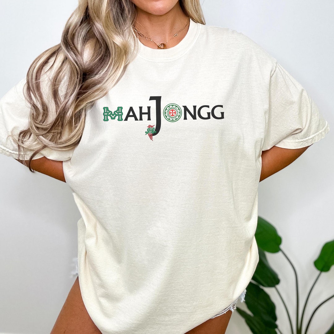 Mahjongg Tshirt Professional Mahjong Comfort Colors T-shirt, Mahj Gamer ...