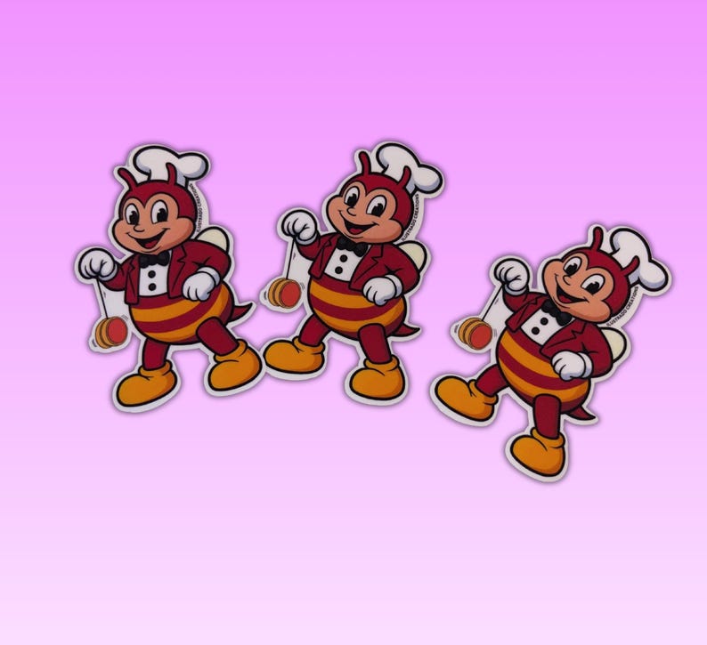 Filipino Sticker, Jollibee Inspired Filipino, Yoyo Sticker, Hydro ...