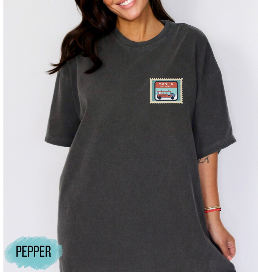 Camisa Manila, Camiseta de Filipinas, Camisa tagalo, Top filipino ...