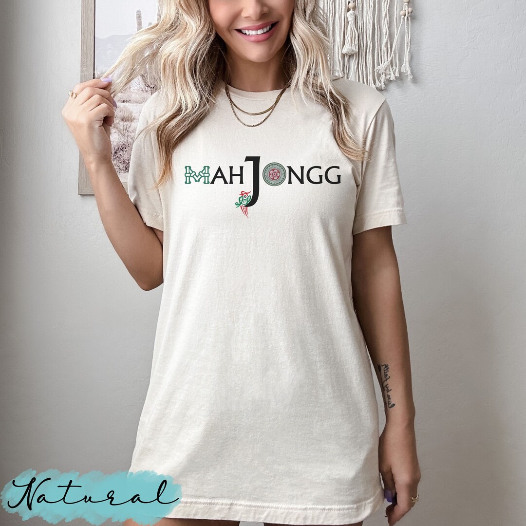 Mahjong Tshirt, Mahjong Set, Mah Jongg Shirt, Mahjong Game Night T ...