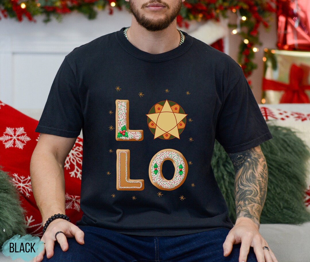 Lolo Christmas Shirt, Filipino Tshirt, Philippines Holiday T-shirt ...