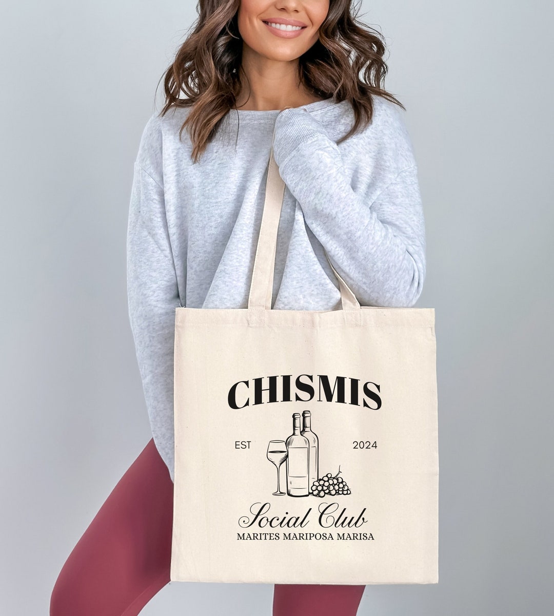 Chismis Bag Social Club Tote Bag, Philippines Tote Bag, Custom Gift for ...