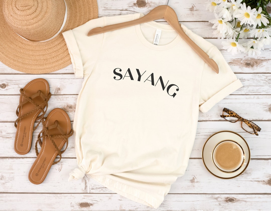 Sayang Filipino Shirt, Minimalistic Filipino T, Unisex Philippines ...