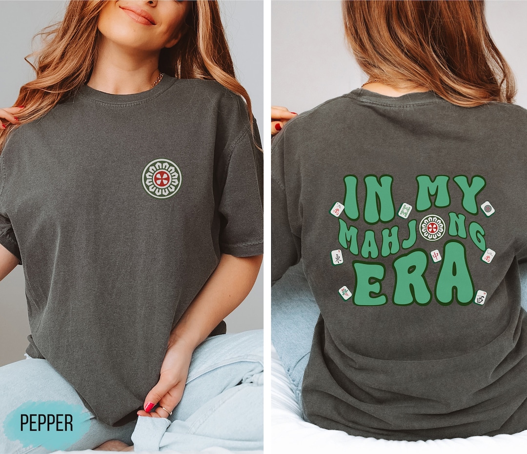 Mahjong Era Shirt, Mahjong T-shirt, Mahjongg Gift, Mahj Squad Shirt ...