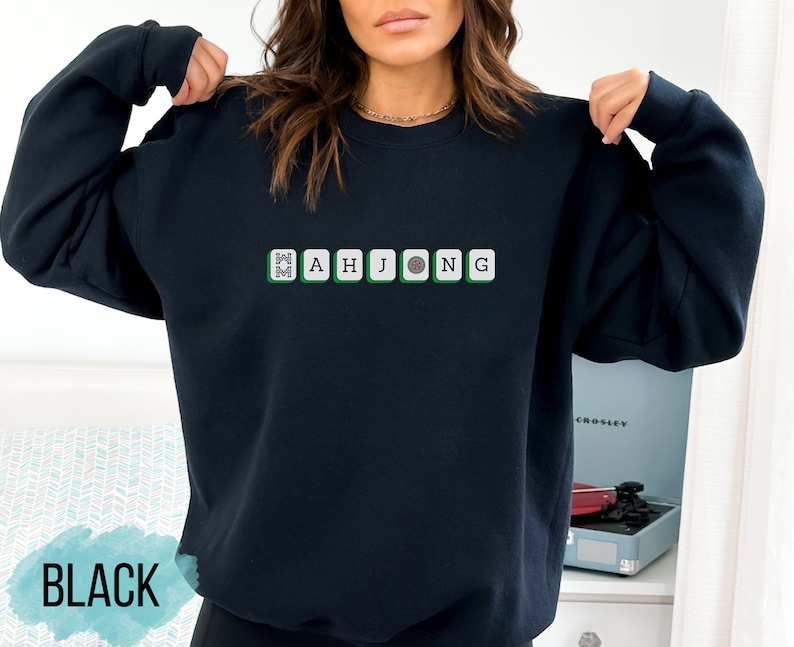 In My Mahjong Era Sweater, Unisex Mahjong Sweatshirt, Mah Jongg Pullover, Mahjong Game Night ...