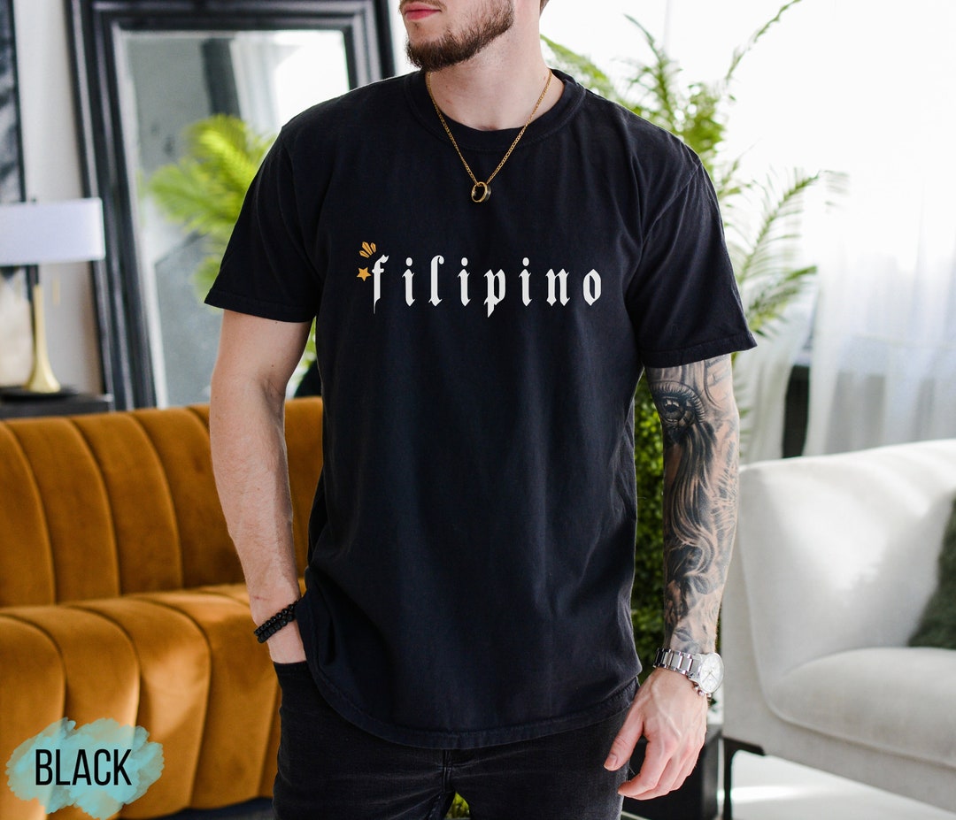 Filipino Shirt, Minimalistic Filipino Top, Philippines T-shirt ...