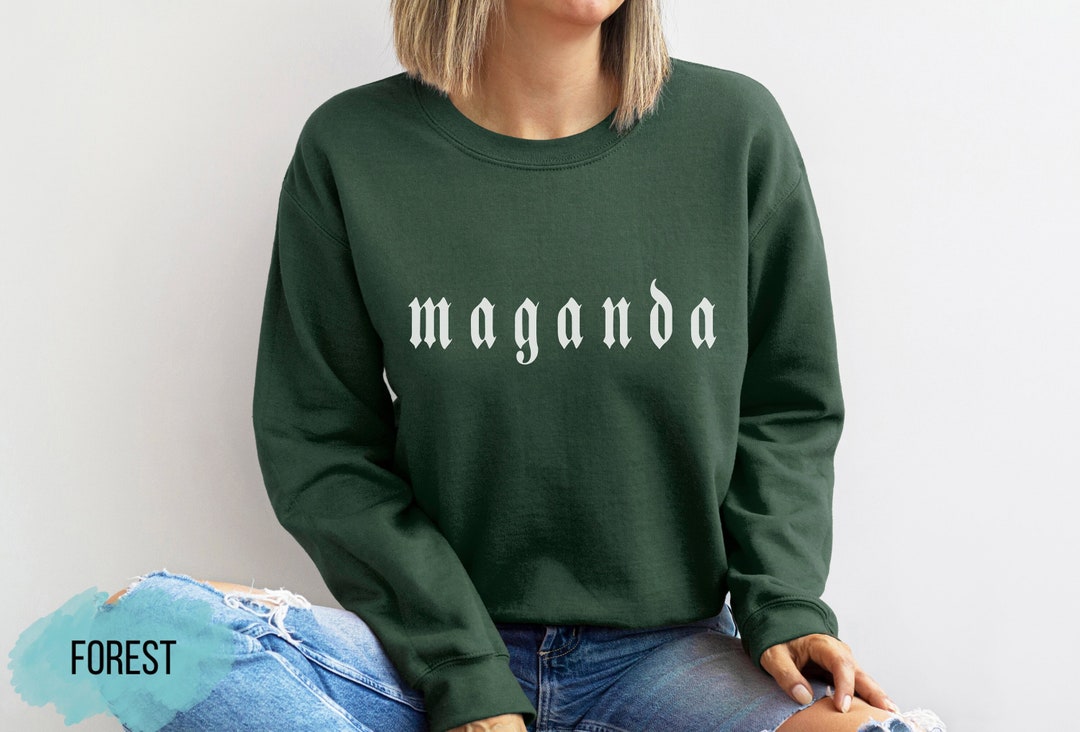 Maganda Filipino Sweater, Minimalistic Filipino, Unisex Philippines ...
