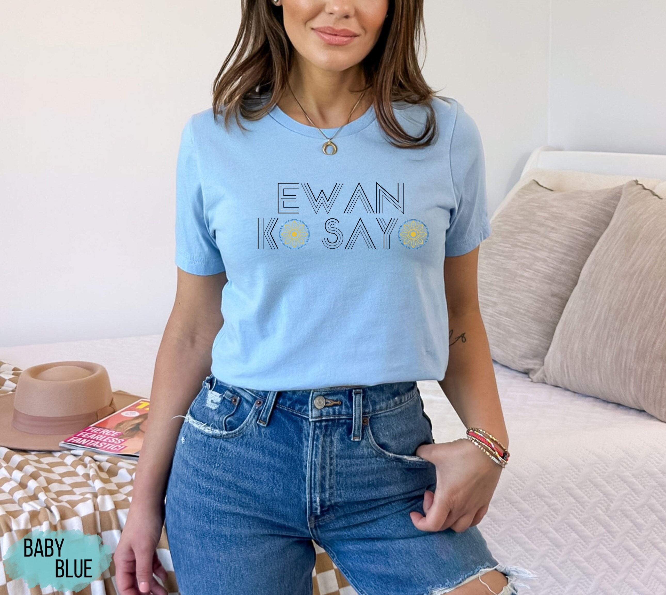 Ewan Ko Sayo Filipino Tagalog Minimalistic Shirt, Unisex Philippines ...