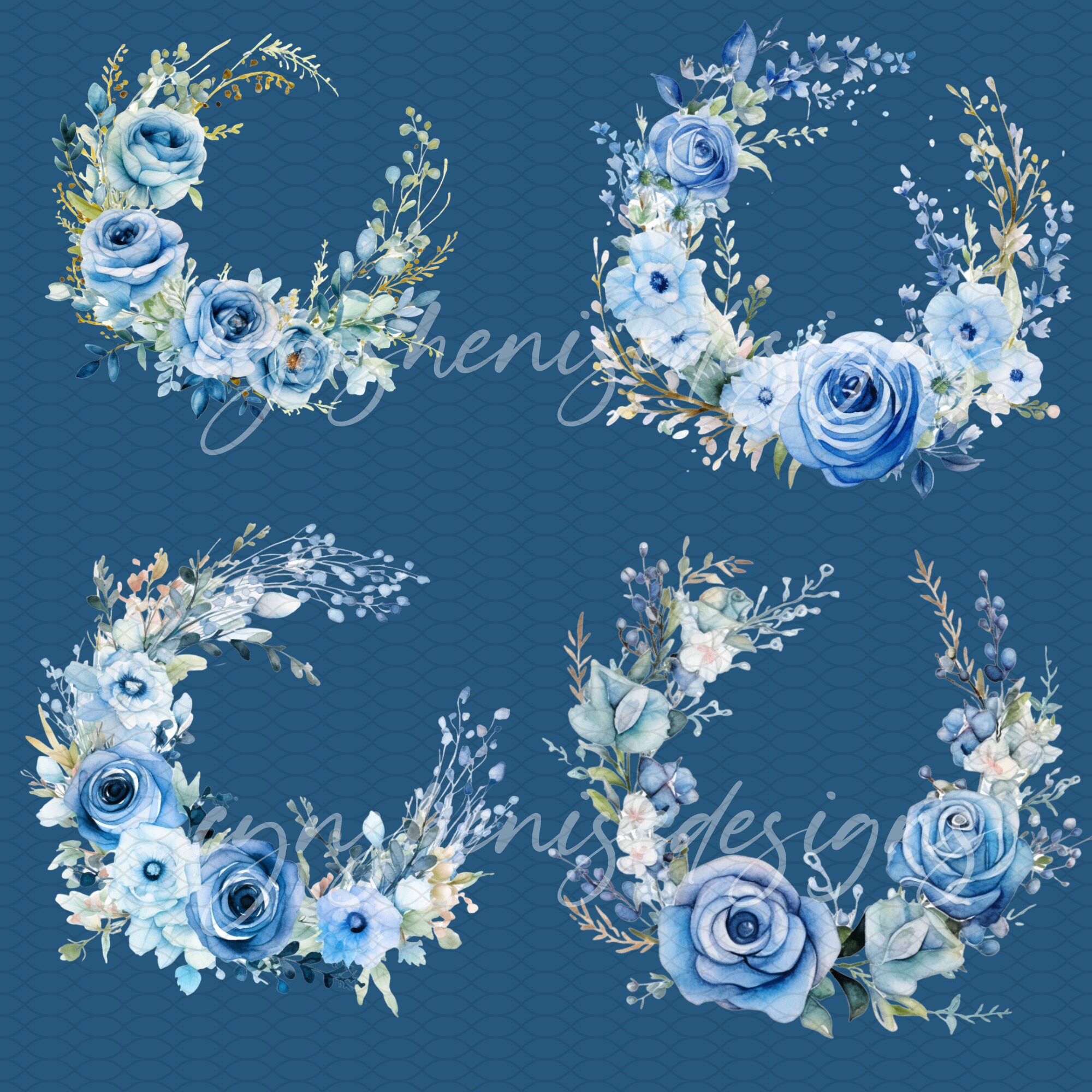 African American Baby Shower Clipart, Black Baby Boy Bundle Digital ...