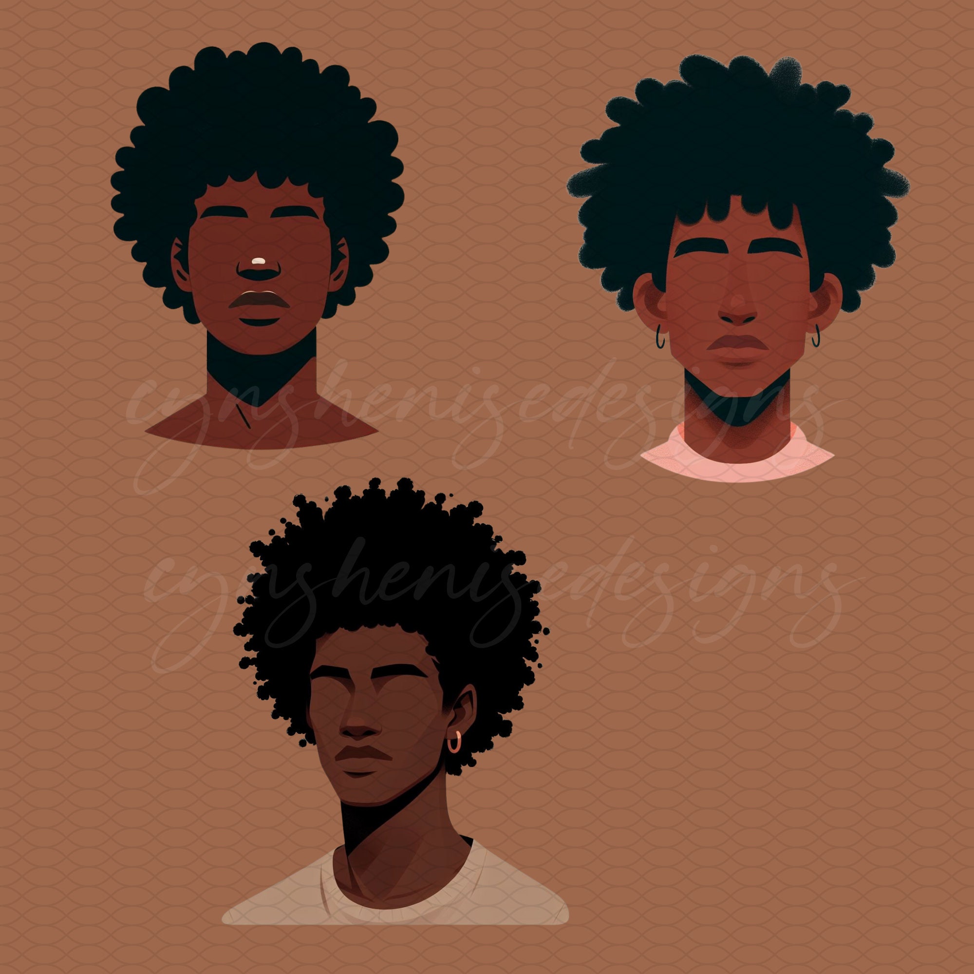 Faceless Black Men PNG, Black Man, Black Girl Clipart, Black Girl Magic ...