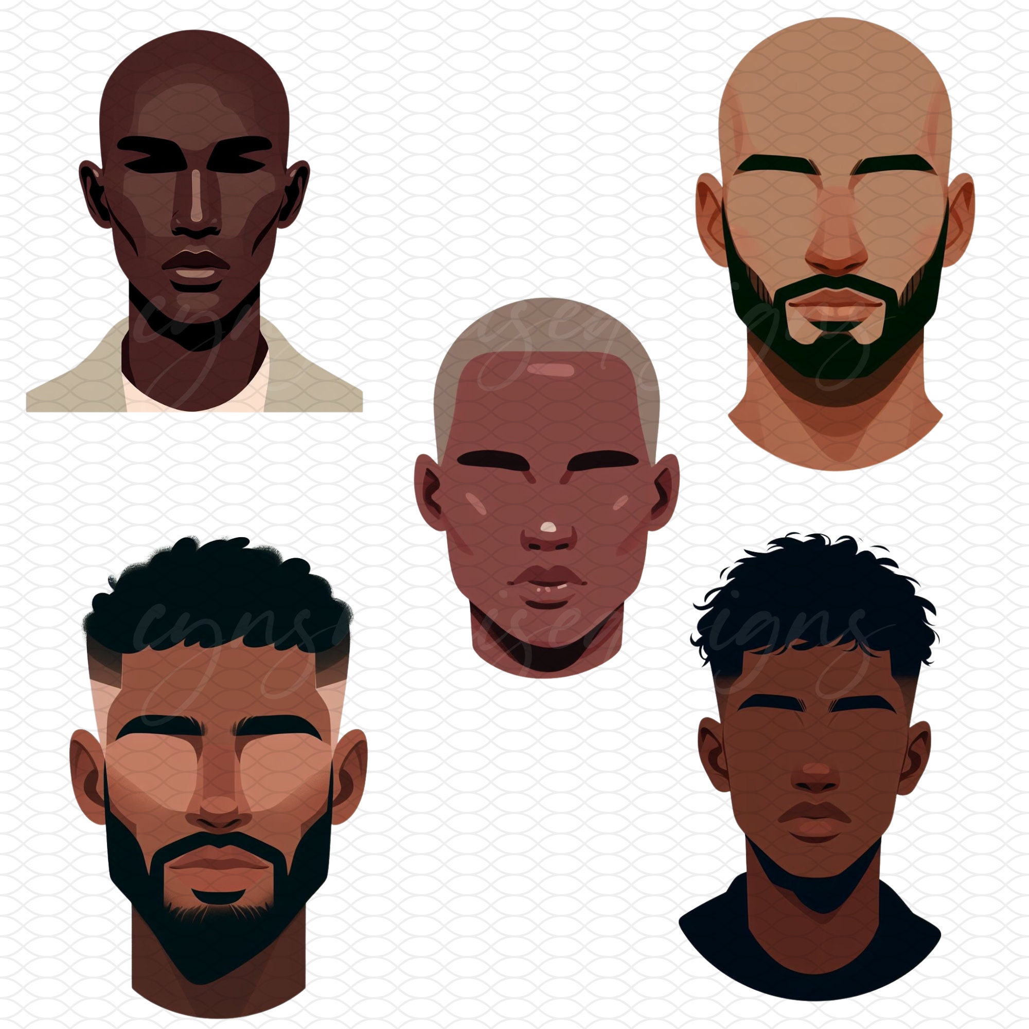 Faceless Black Men PNG, Black Man, Black Girl Clipart, Black Girl Magic ...