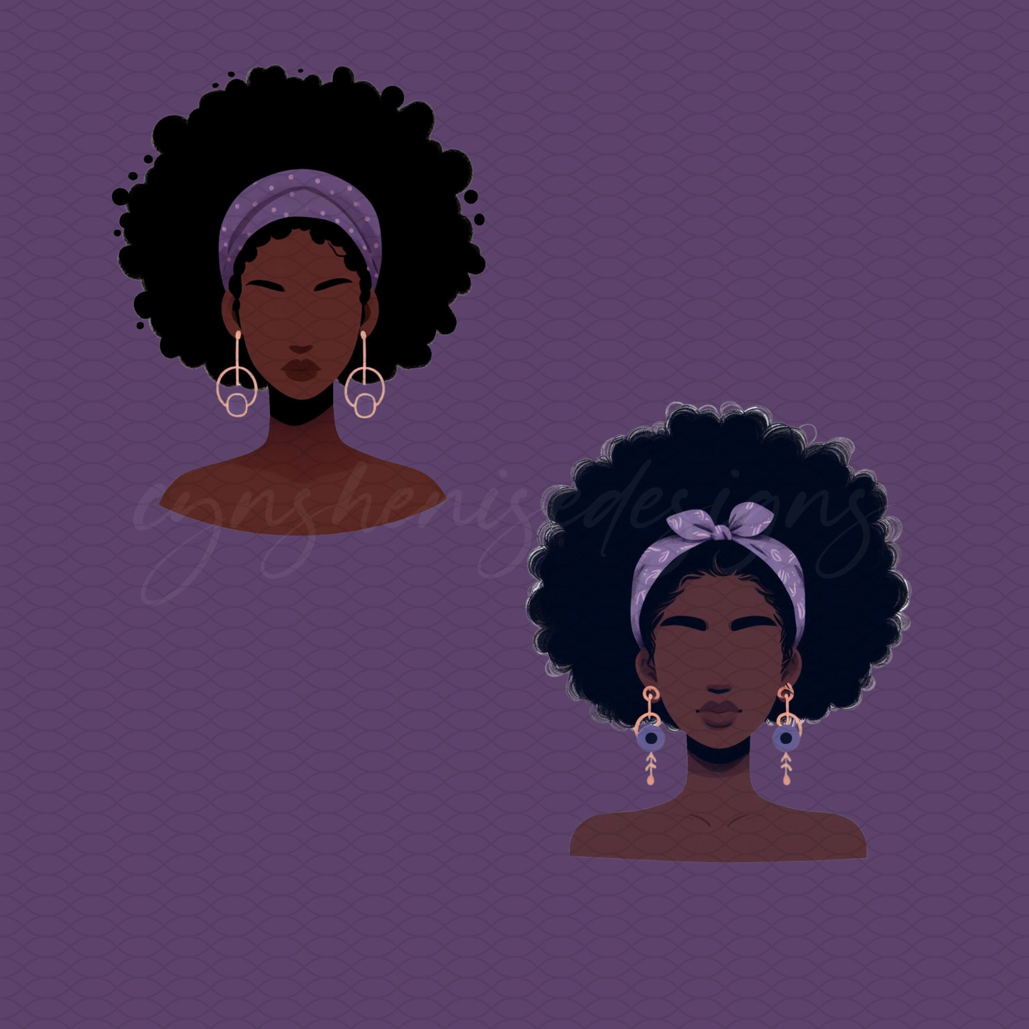 Faceless Black Girl PNG, Black Woman, Black Girl Clipart, Black Girl ...