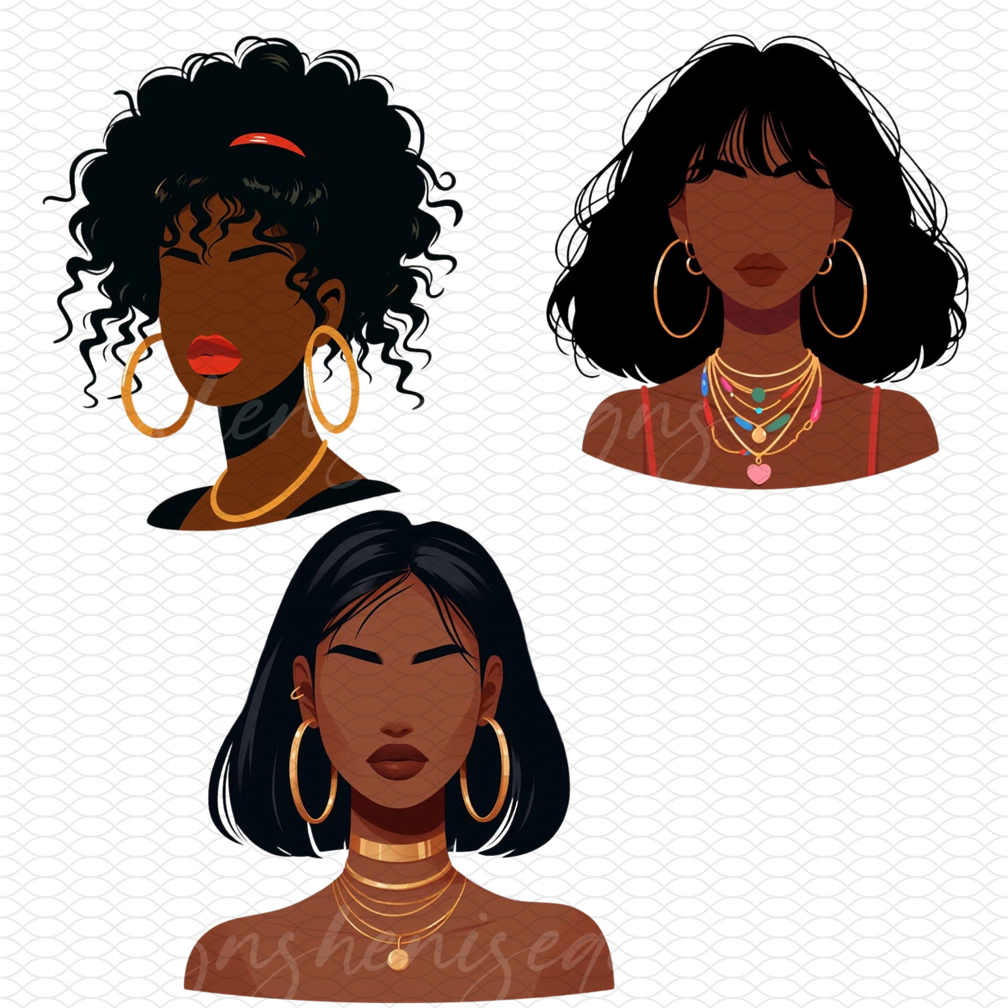 Faceless Black Girl PNG, Black Woman, Black Girl Clipart, Weekend ...