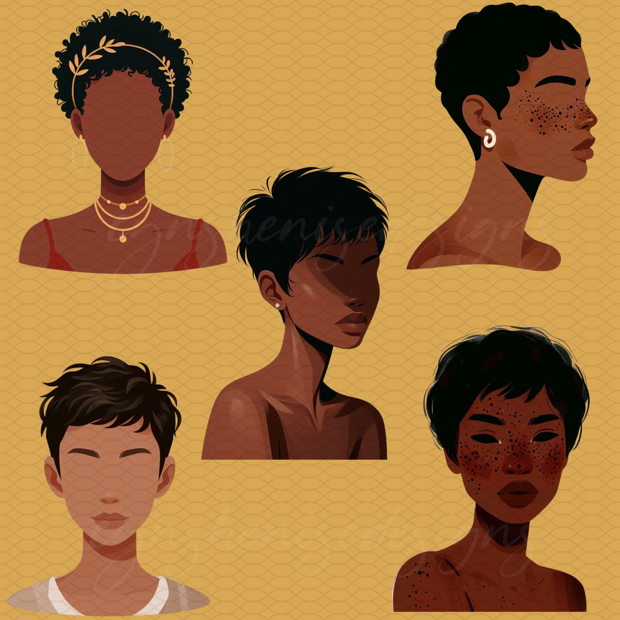 Faceless Black Girl PNG, Black Woman, Black Girl Clipart, Weekend ...