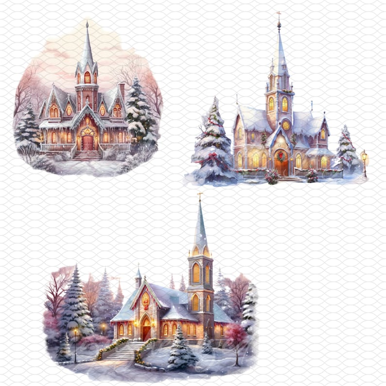 Christmas Holiday Clipart PNG Bundle, Winter Clipart, African American ...