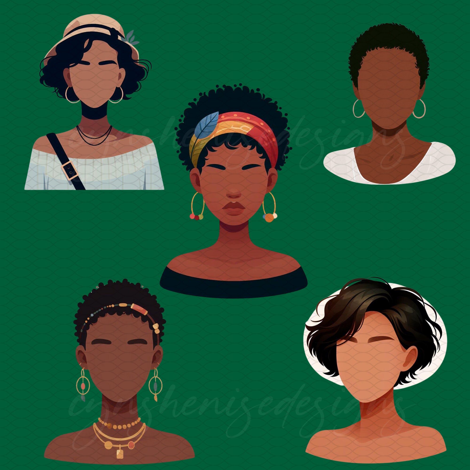 Faceless Black Girl PNG, Black Woman, Black Girl Clipart, Weekend ...