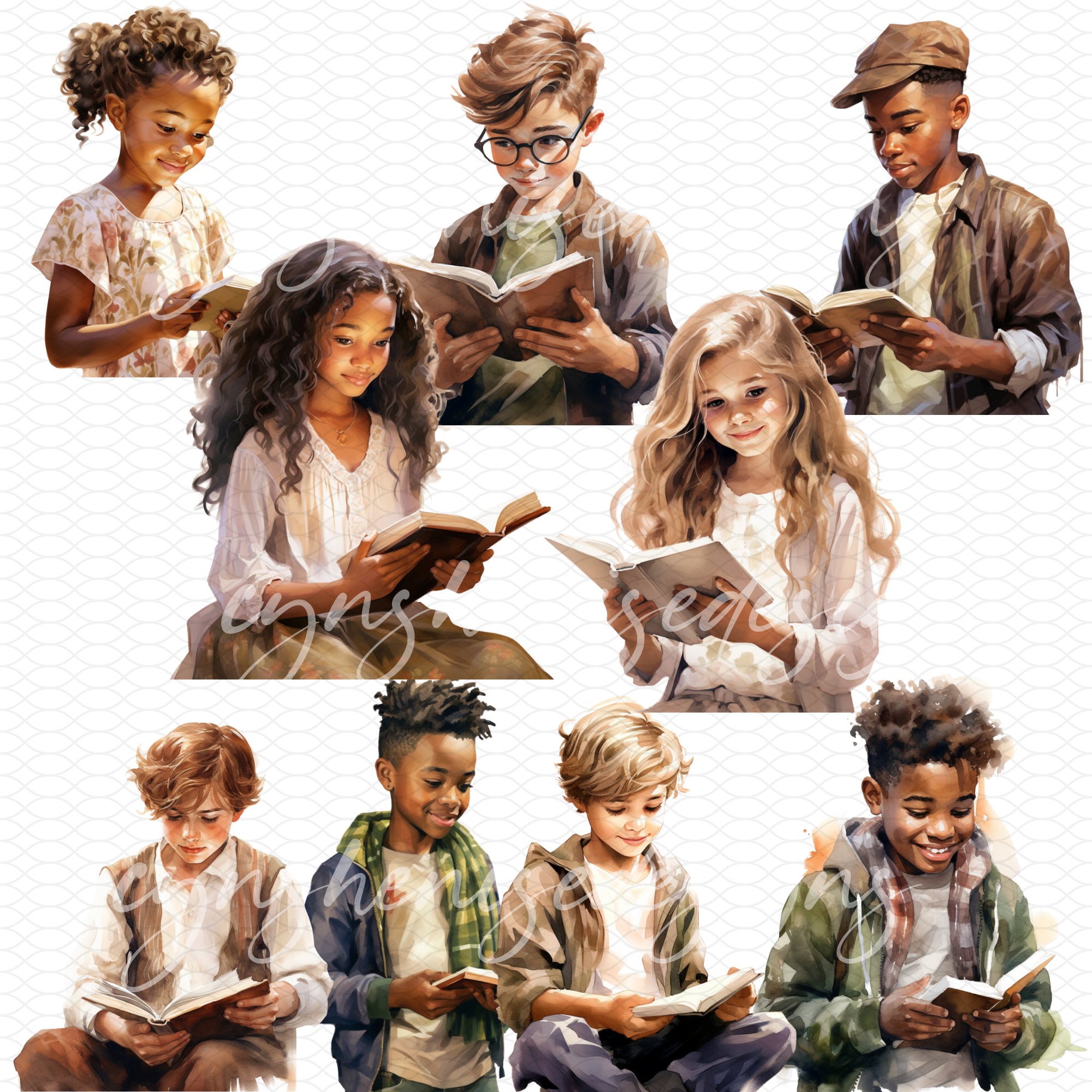 Magic School Clipart for Books, Back to School Clipart, School Bus PNG ...