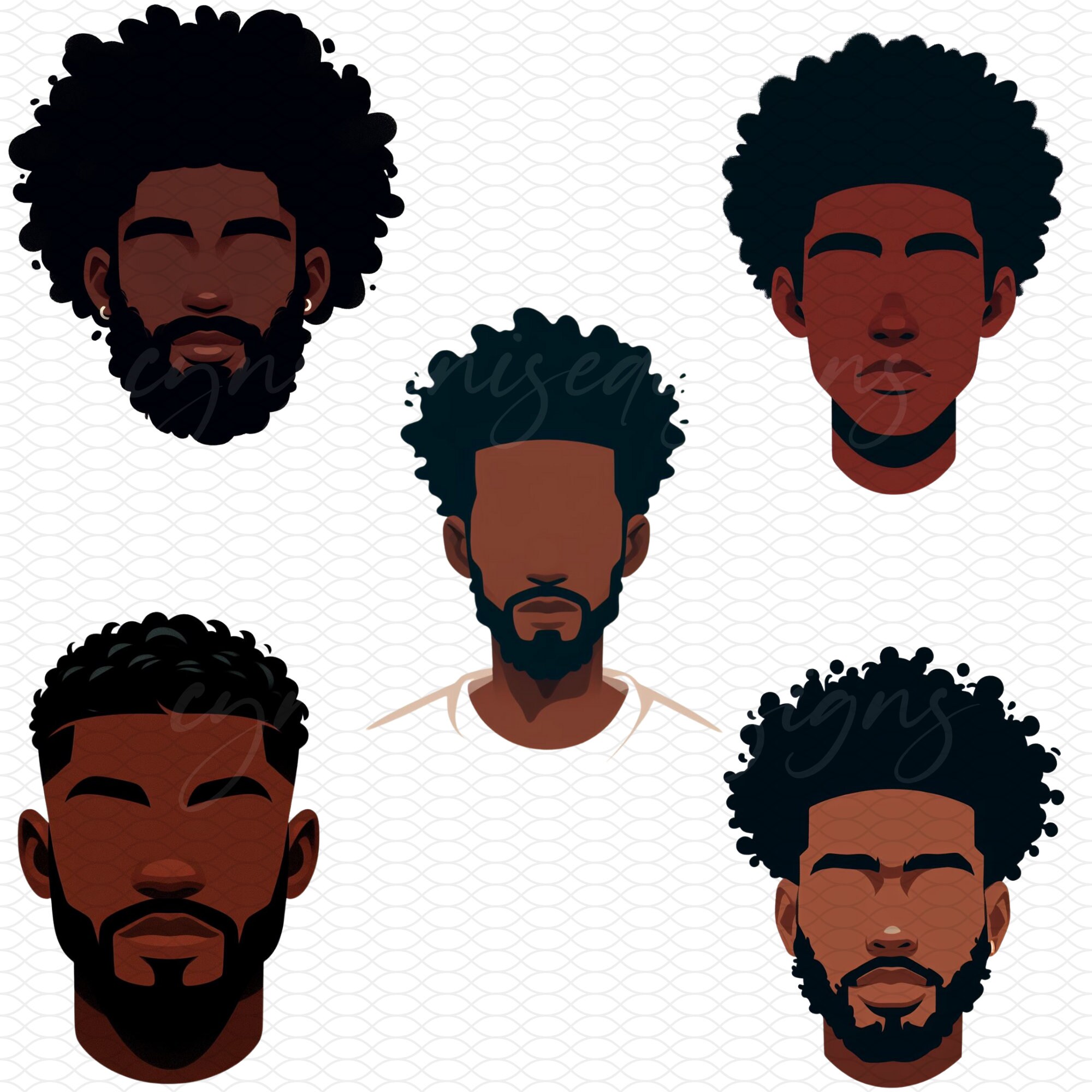 Faceless Black Men PNG, Black Man, Black Girl Clipart, Black Girl Magic ...
