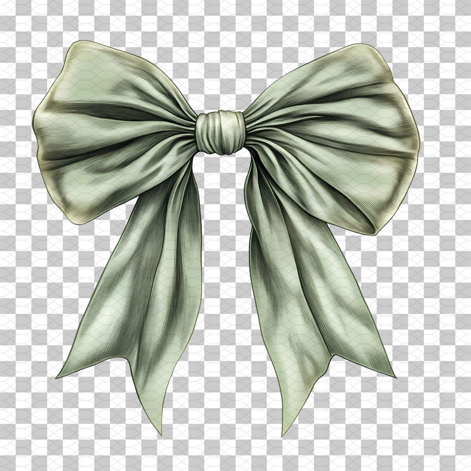 Sage Green Coquette Bow, Green Coquett Bow, Green Bow Coquette, Bow Png ...