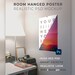 ROOM HANGED POSTER - Realistic Psd Mockup (for Poster Design, Digital ...