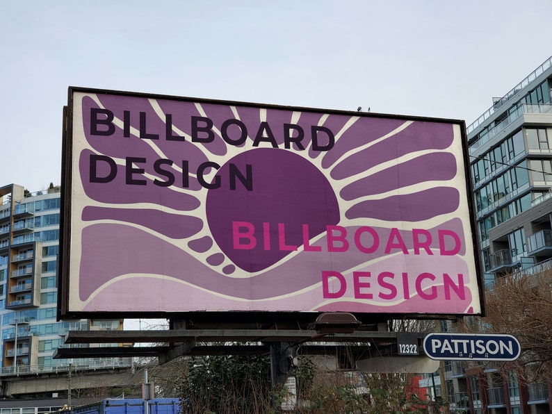 REALISTIC BILLBOARD SIGANE - High Resolution Psd Mockup (signage Design ...