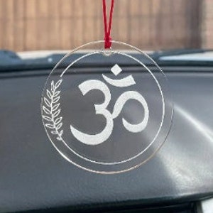 Om Car Charm, Hindu Wedding Favor, Mandir Decor, Zen Festival, Diwali ...