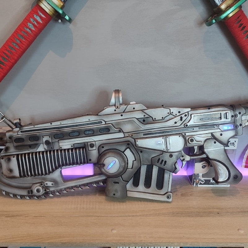 Gears of War Lancer Replica - Etsy