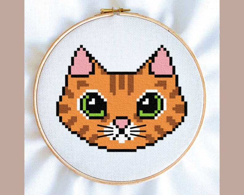 Cat Collection 6 Cross Stitch Patterns - Etsy