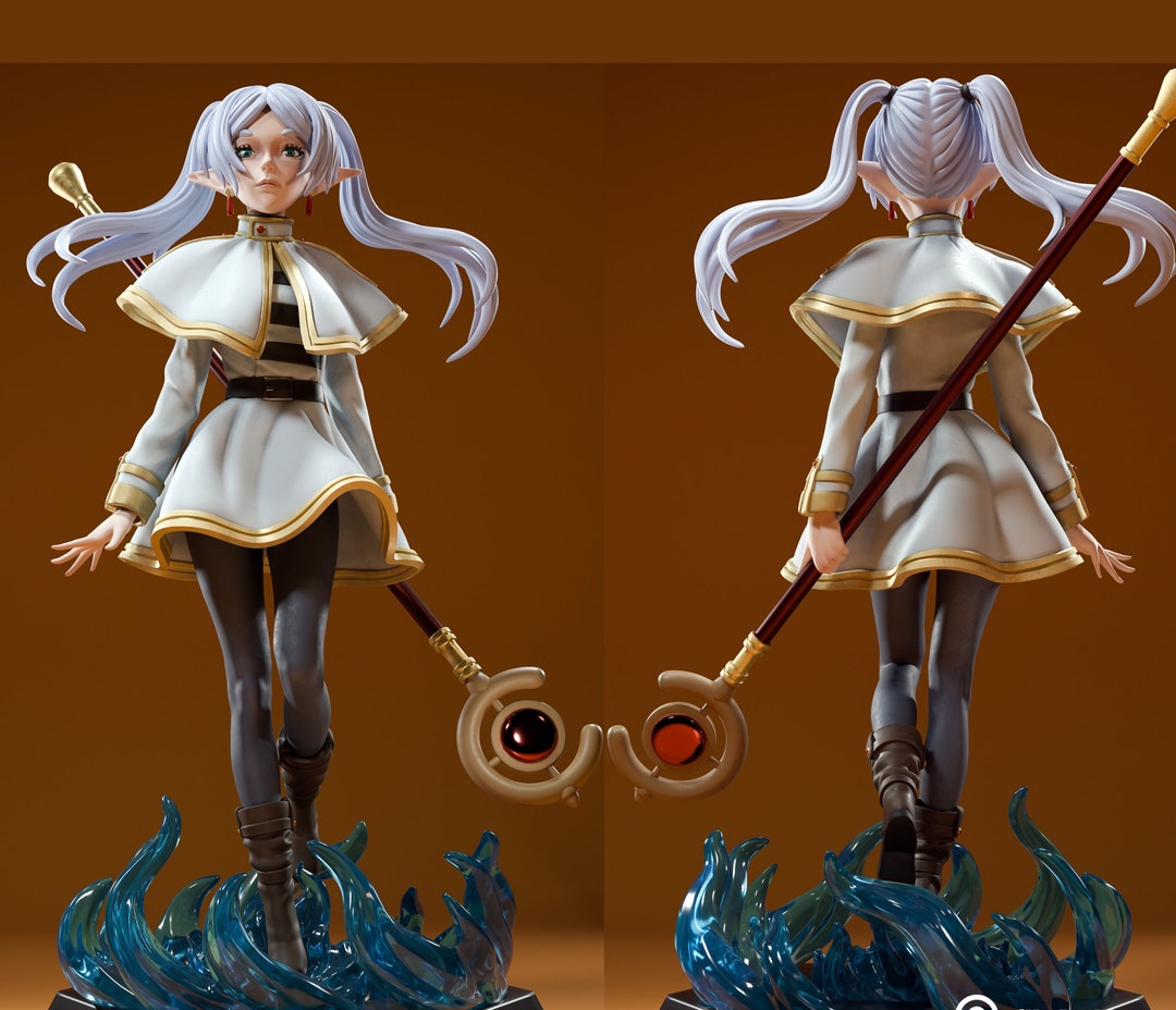 Frieren STL Model for Resin Figure 3D Printing 3D Model STL File ...