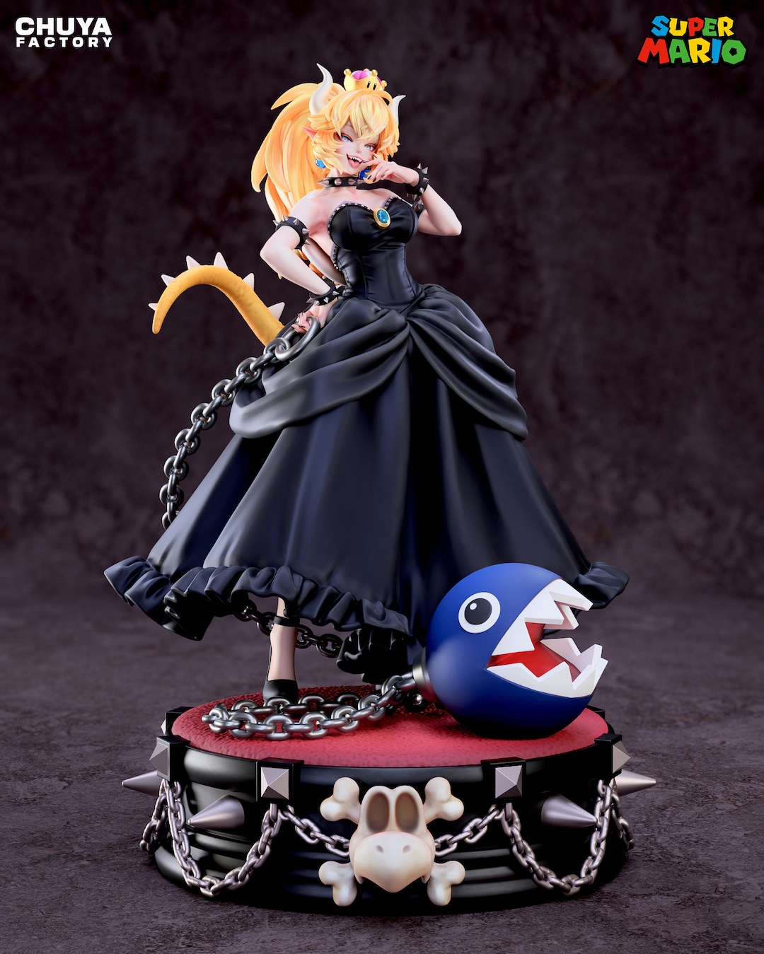 Bowsette STL Model for Resin Figure 3D Printing 3D Model STL File ...