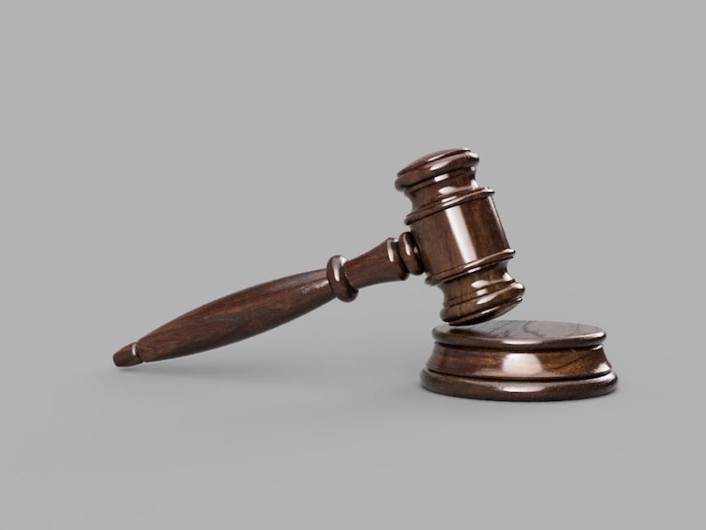 Judges Gavel and Block Woodturning Plans for Auctioneers Hammer ...