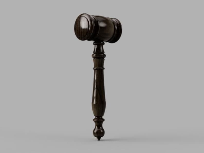 Auctioneers Gavel and Sound Block Woodturning Plans for Judges Hammer ...