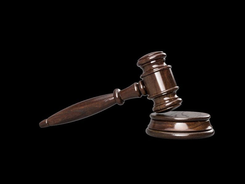 Judges Gavel and Block Woodturning Plans for Auctioneers Hammer ...