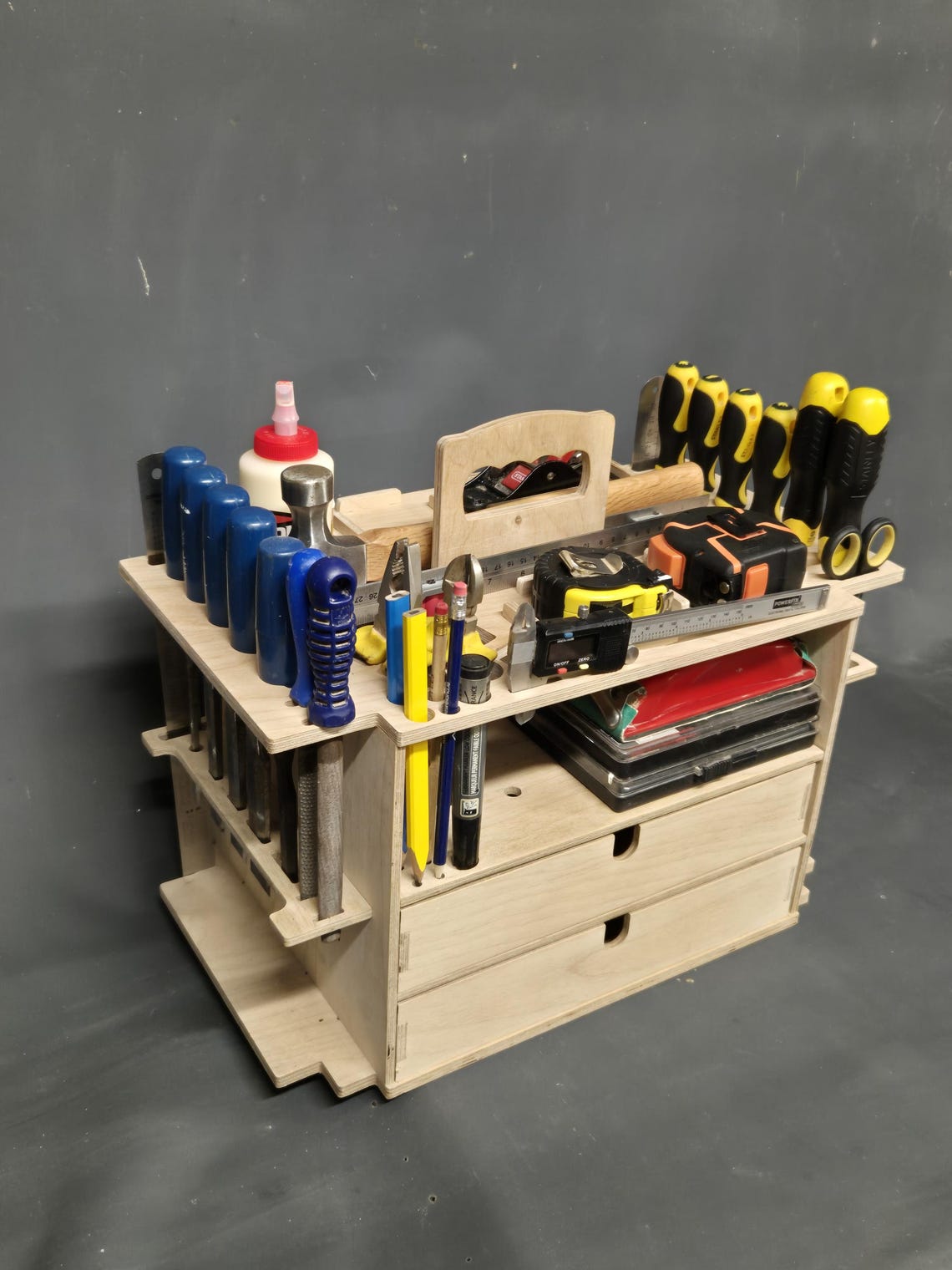 Toolbox Plans CNC Files for Wood Working Projects - CNC Router Drawings ...