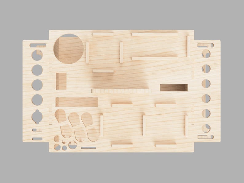 Toolbox Plans CNC Files for Wood Working Projects - CNC Router Drawings ...
