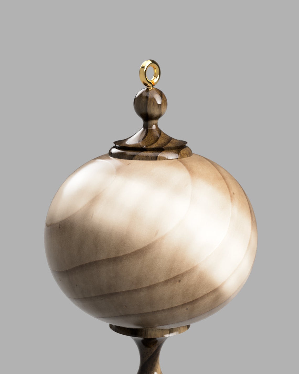 Bauble Large Bauble With Stand Edition 2 - Wood Turning Design ...