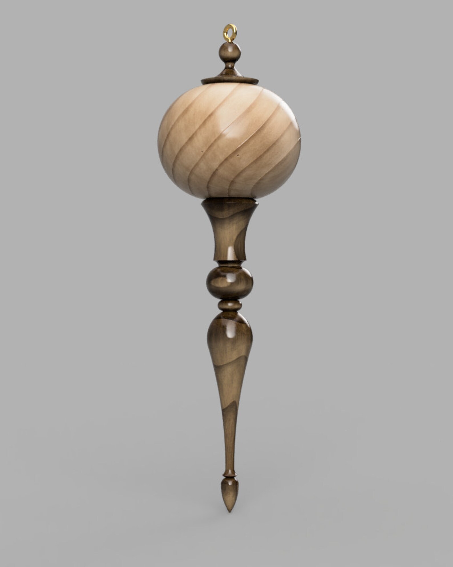Large Bauble With Stand Edition 1 - Wood Turning Project Plans ...