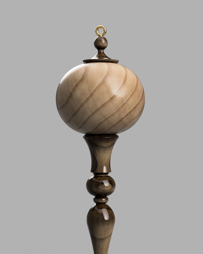 Large Bauble With Stand Edition 1 - Wood Turning Project Plans ...