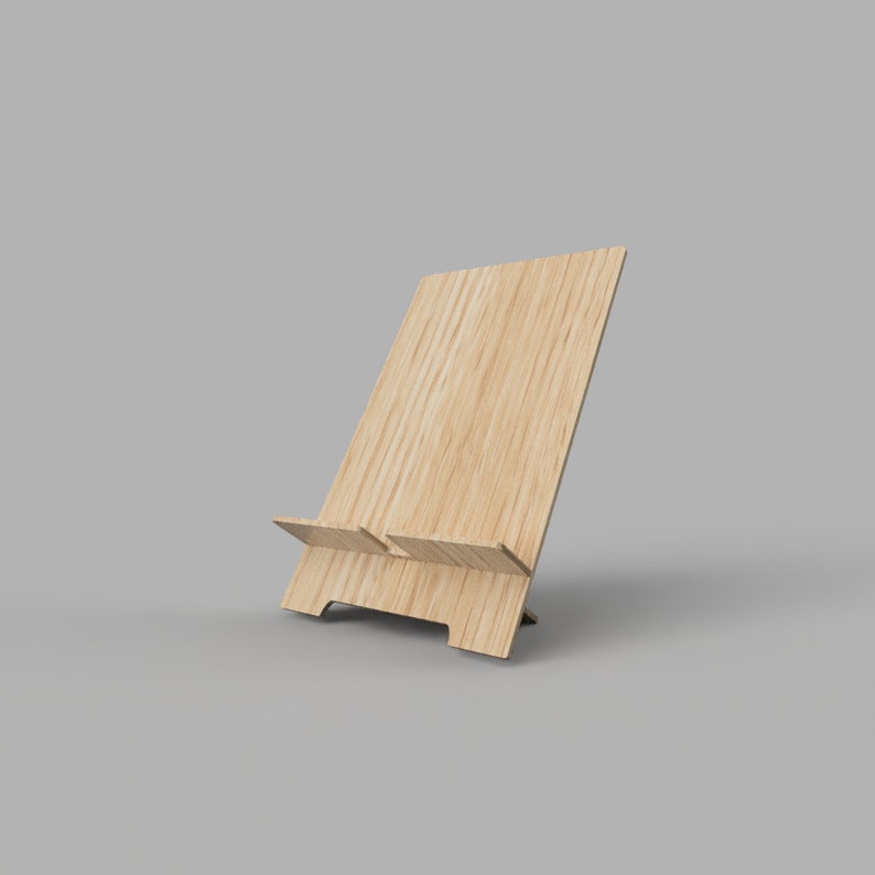 Tablet and Phone Stand Plans for Scrollsaw, Laser, CNC Router Plan for ...