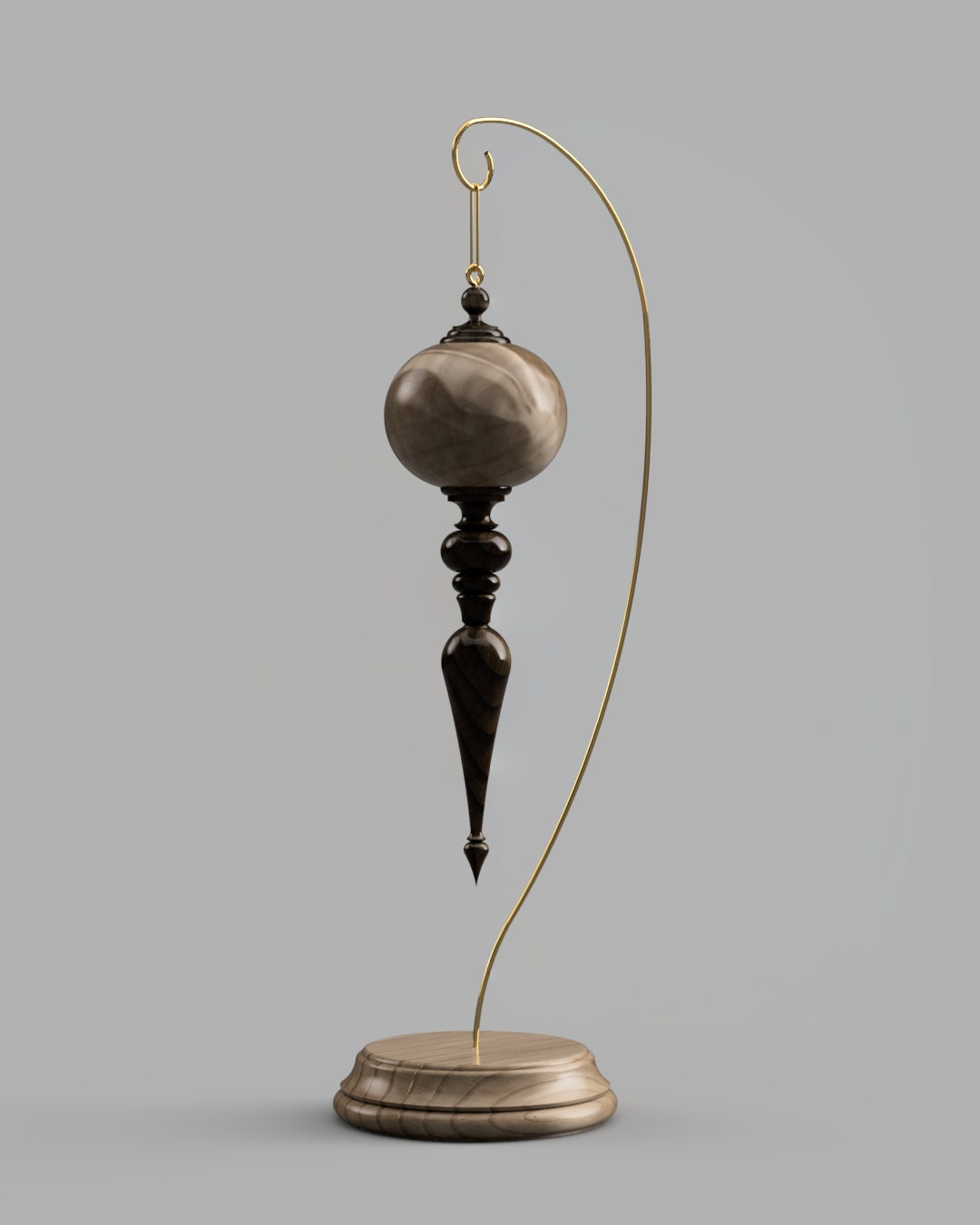 Large Bauble With Stand Edition 3 - Wood Turning Project Plans ...