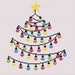Christmas Lights Tree Cross-stitch Pattern - Etsy