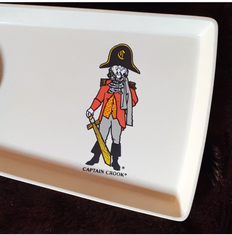 Vintage 1970s Mcdonald's Captain Crook Tray - Etsy