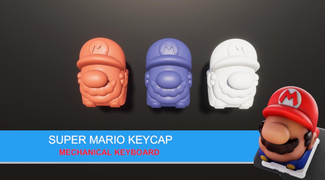 Super Mario Keycap - Etsy