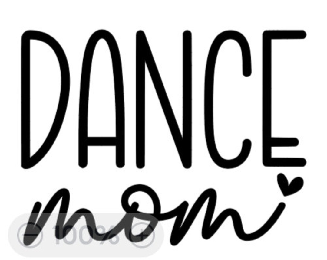 Dance Mom Permanent Vinyl Decal - Etsy